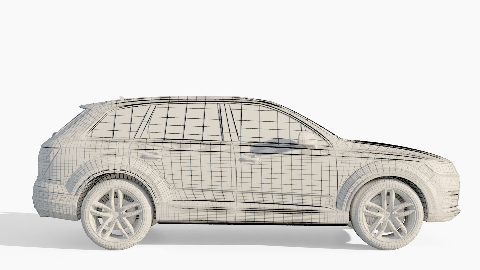 Audi Rigged Car Low Poly 3D - TurboSquid 2155019