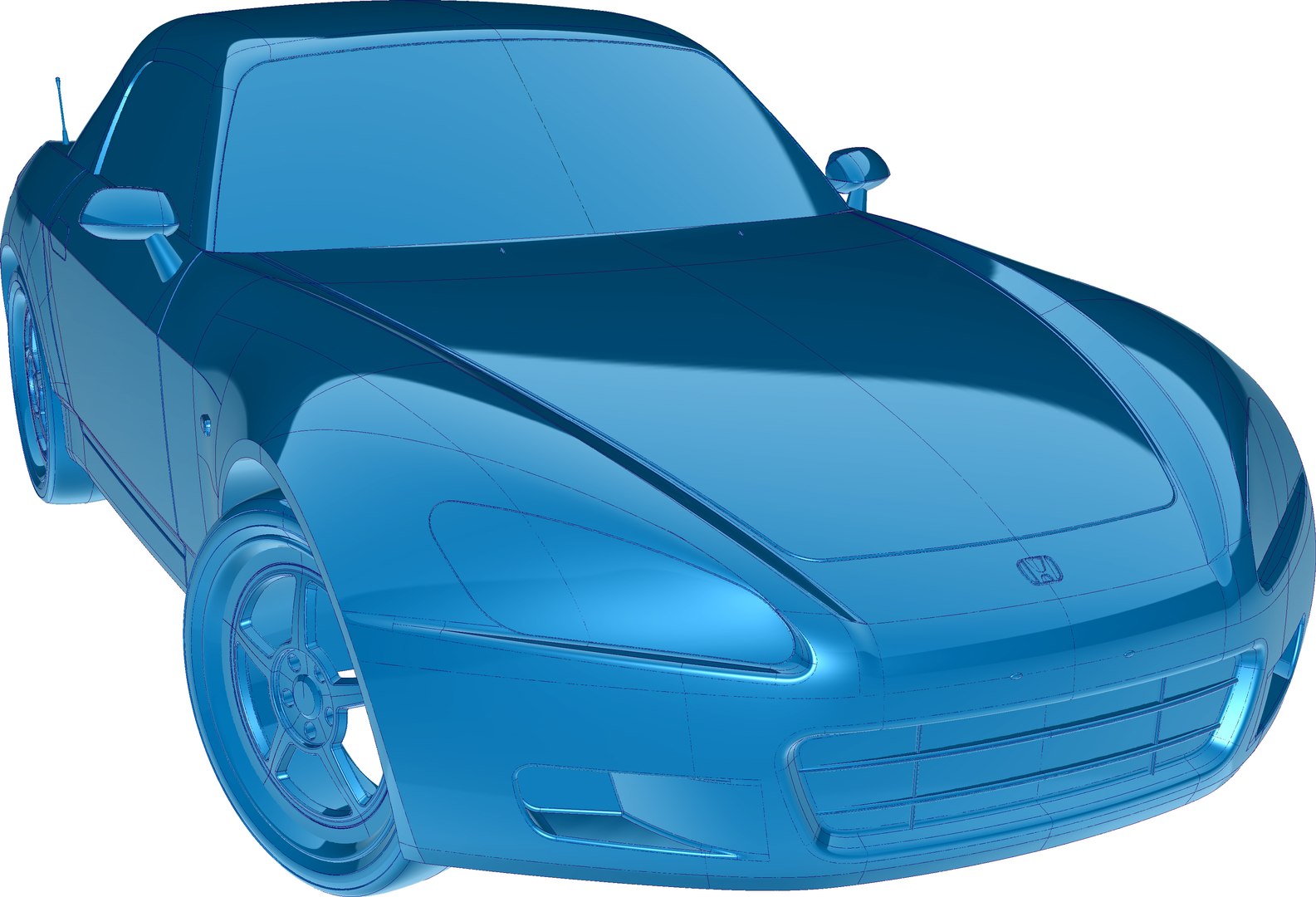 3d S2000 Model