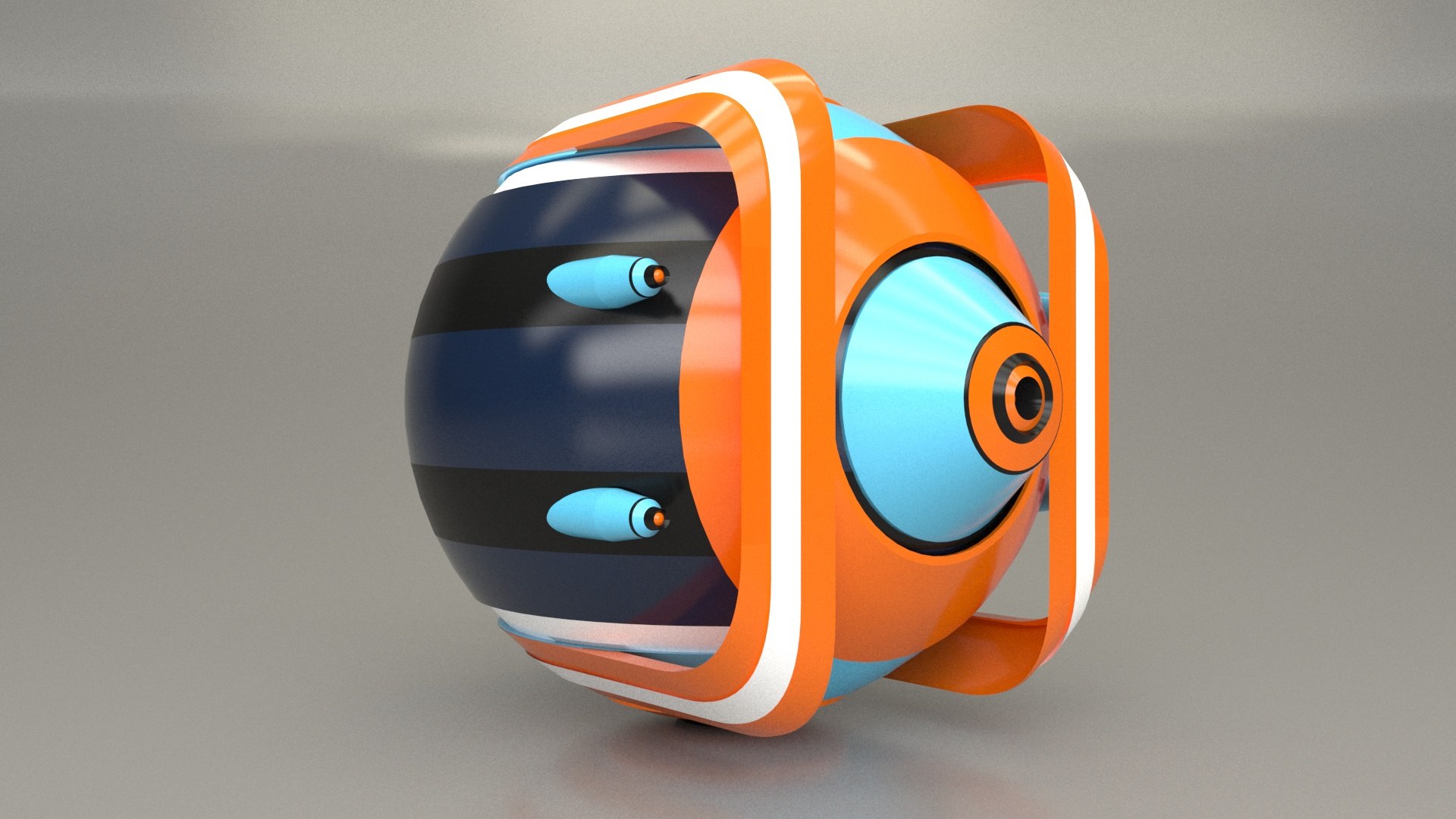 3D model Cute Robot Head - TurboSquid 1788633