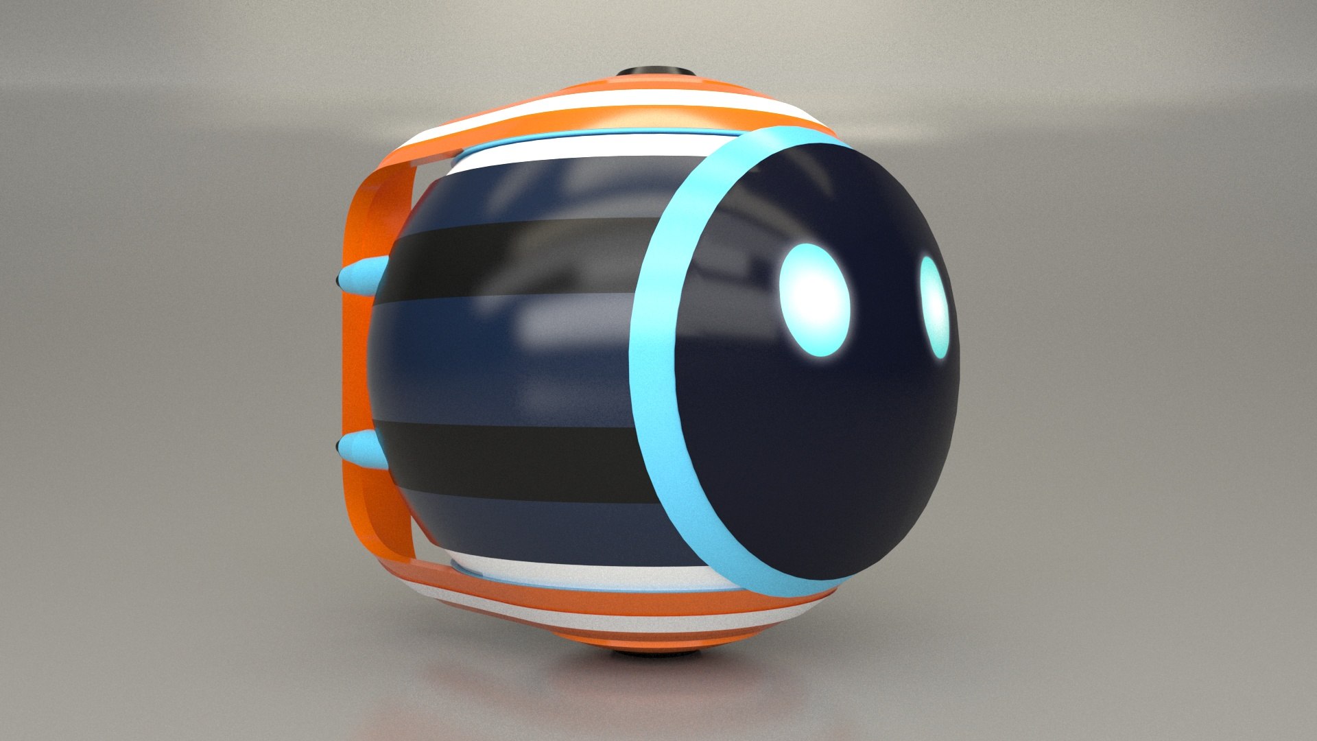 3D model Cute Robot Head - TurboSquid 1788633