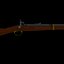 3d Civil War Rifle Model