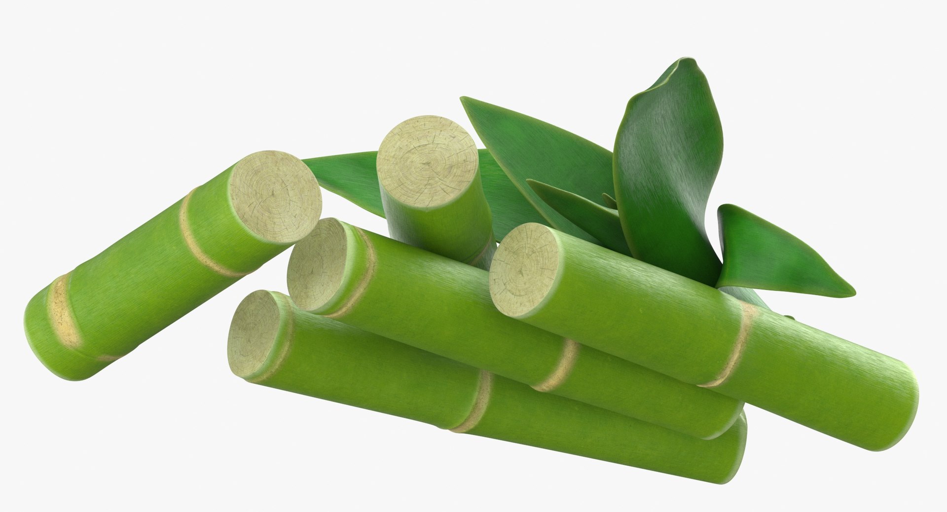 3D Prop 29 Bamboo Sticks - TurboSquid 2148065