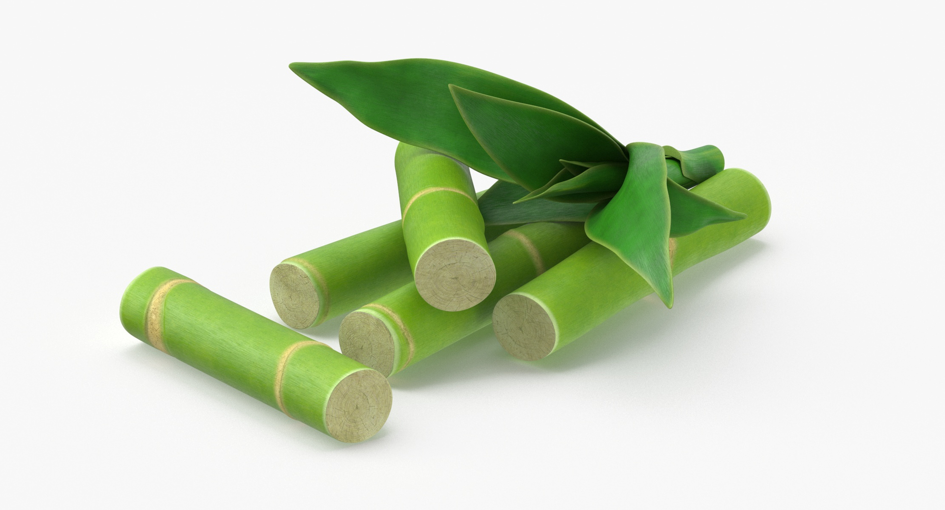 3D Prop 29 Bamboo Sticks - TurboSquid 2148065