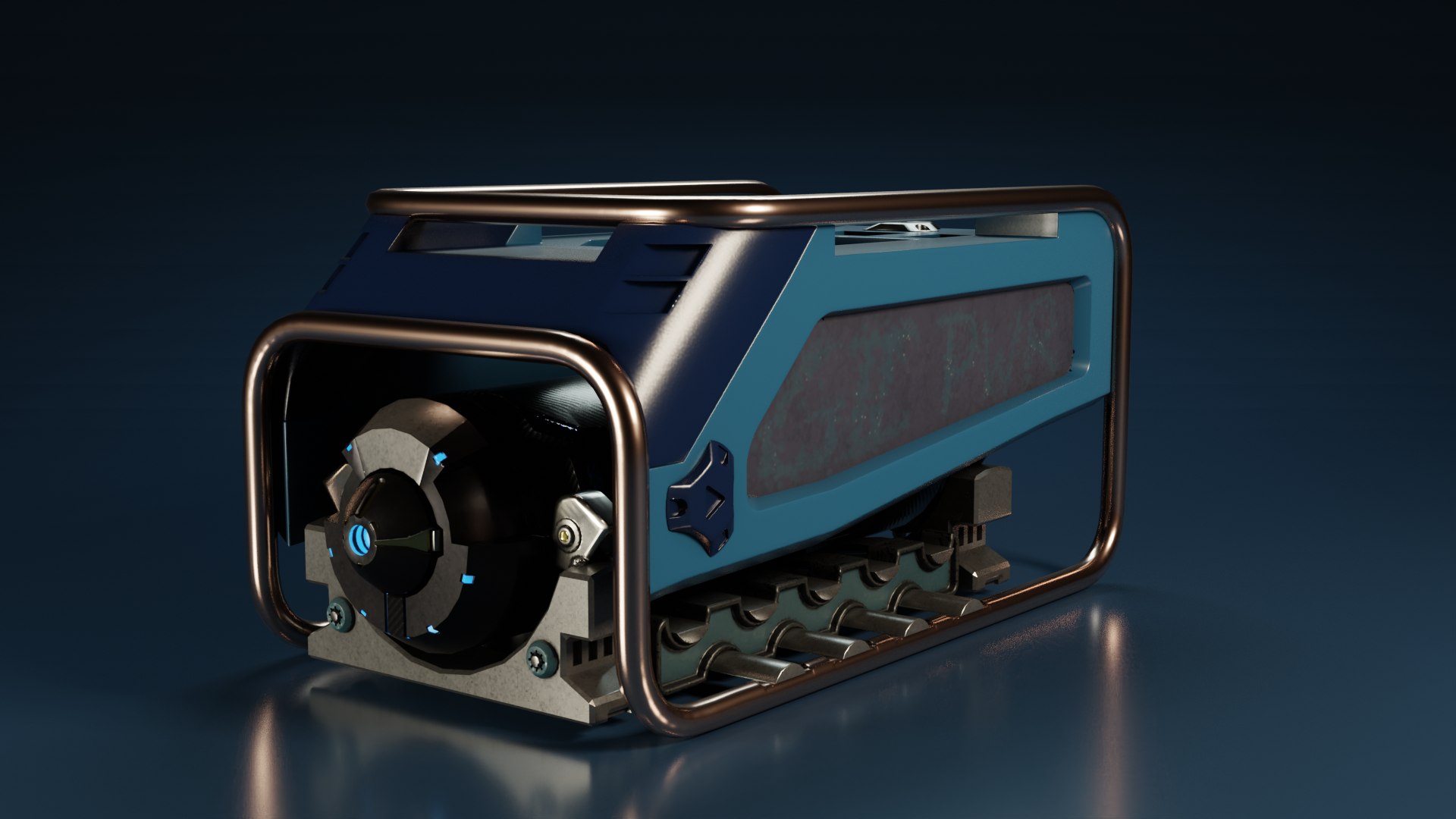3D Model Sci-Fi Power Generator - Box2 - TurboSquid 2163287