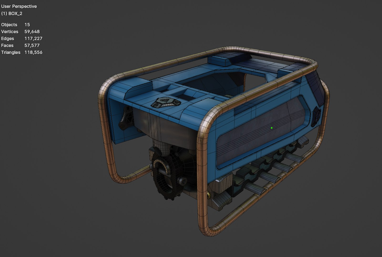 3D Model Sci-Fi Power Generator - Box2 - TurboSquid 2163287