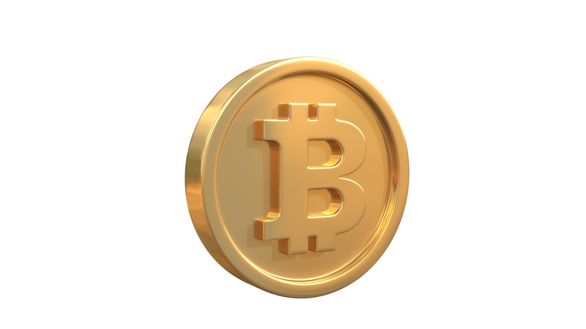 3D Bitcoin Coin Model - TurboSquid 2285603
