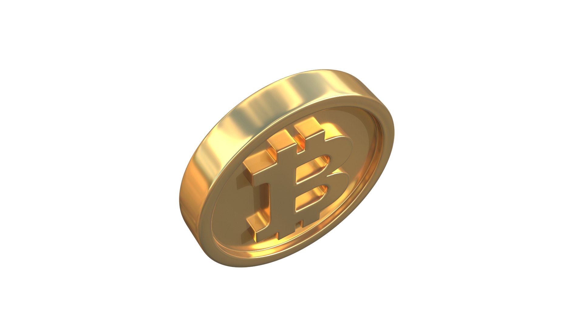 3D Bitcoin Coin Model - TurboSquid 2285603