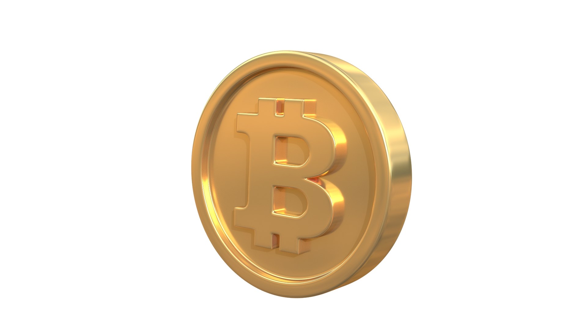 3D Bitcoin Coin Model - TurboSquid 2285603