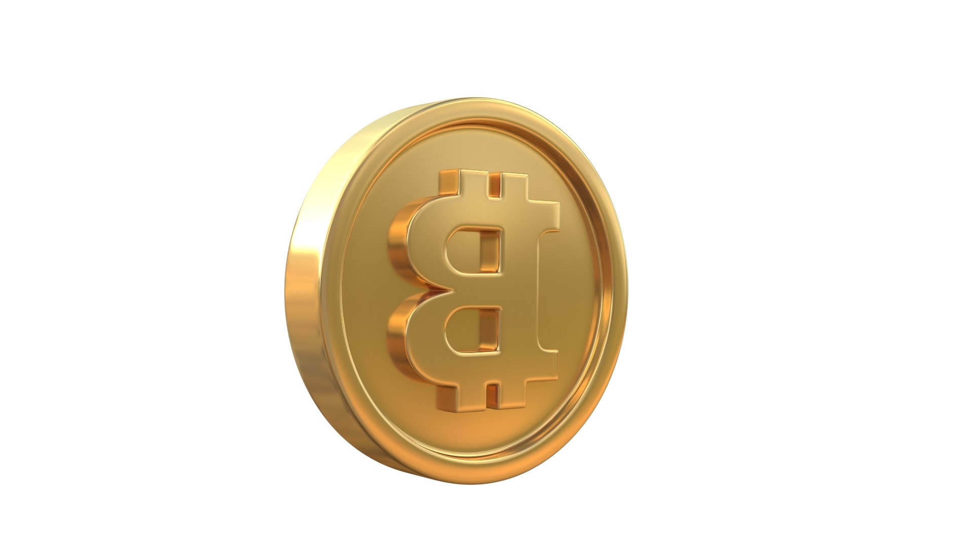 3D Bitcoin Coin Model - TurboSquid 2285603