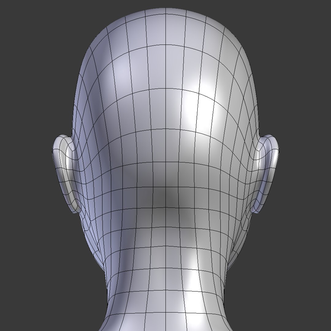 Face Topology Mesh Base Model - TurboSquid 1341404
