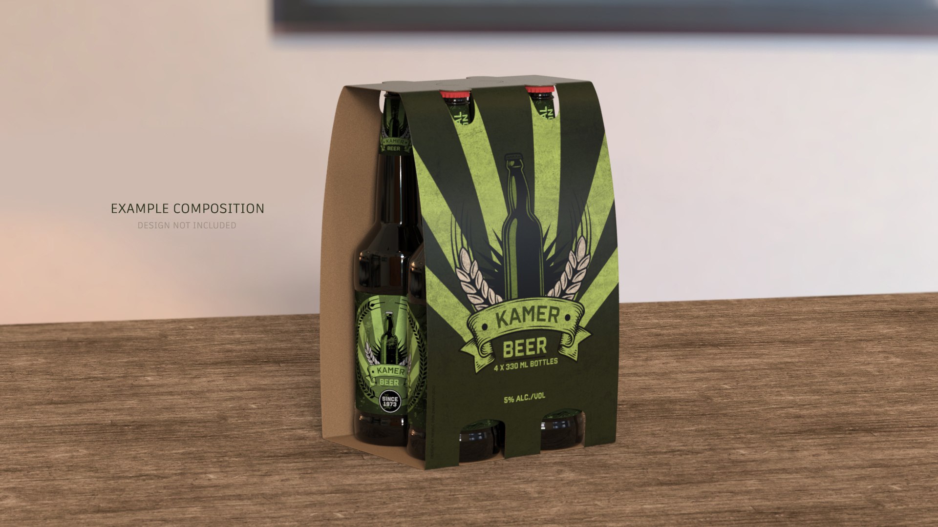 3D Beer Bottles Holder Packaging - TurboSquid 1822363