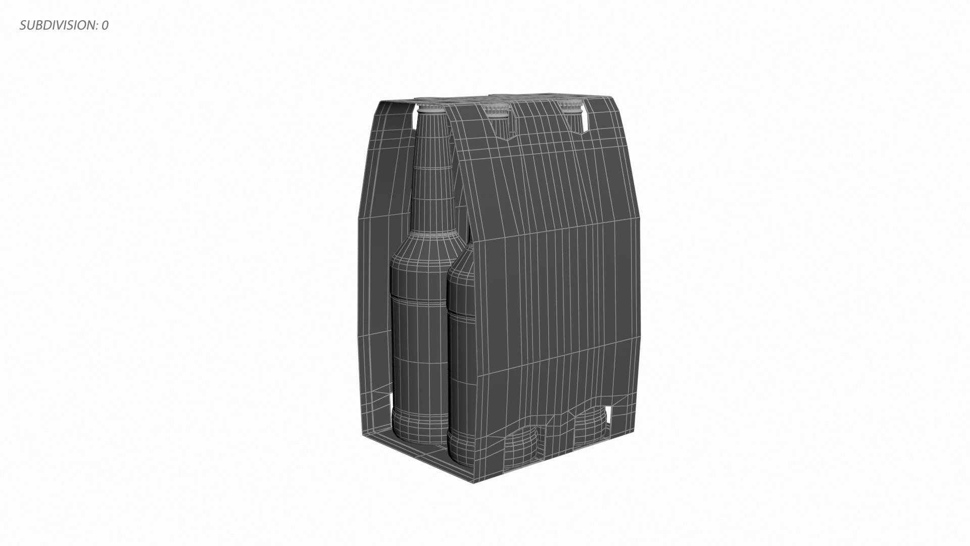 3D Beer Bottles Holder Packaging - TurboSquid 1822363