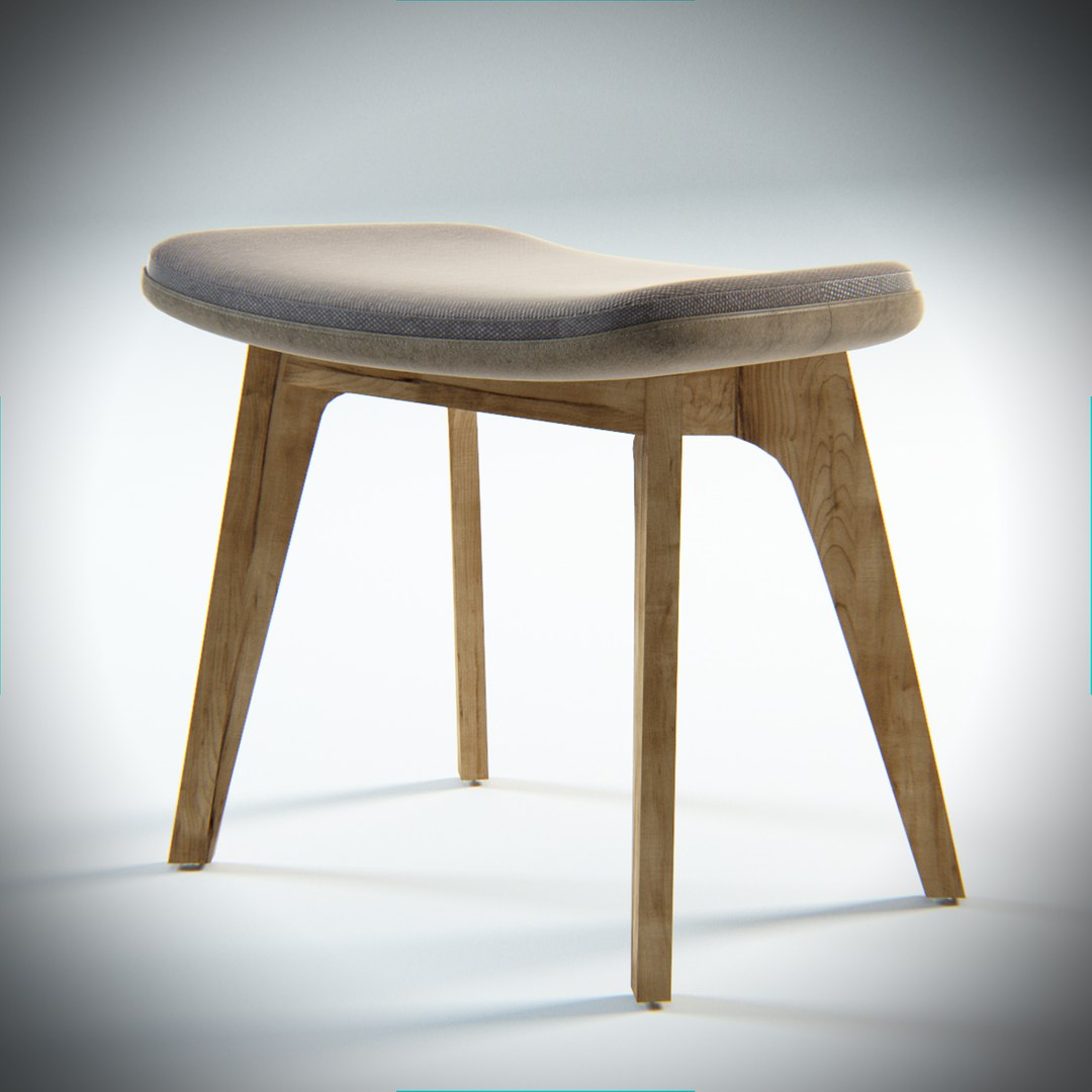 3ds morph lounge chair pouf