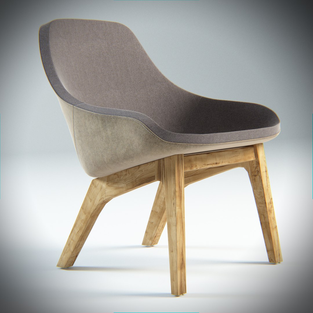 3ds morph lounge chair pouf