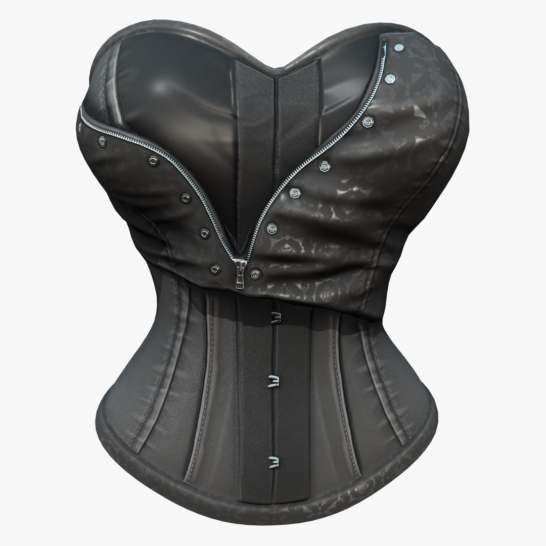 Open Zip Corset