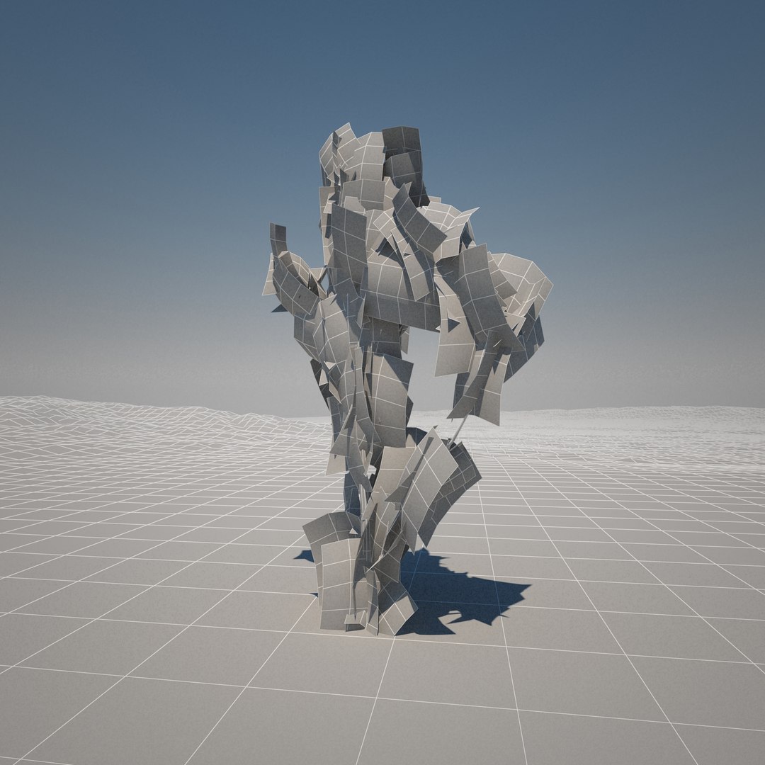 desert tree 3d max