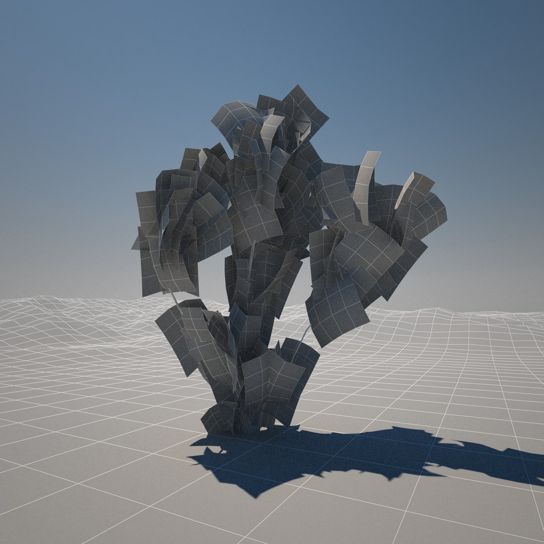 desert tree 3d max
