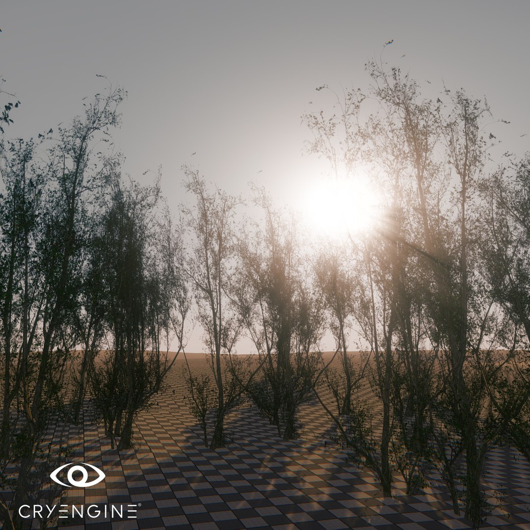 desert tree 3d max