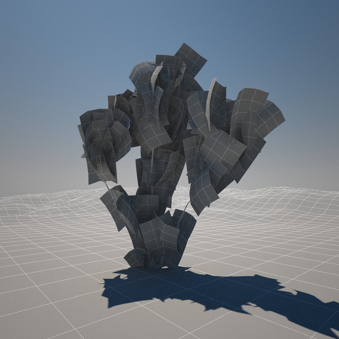 desert tree 3d max