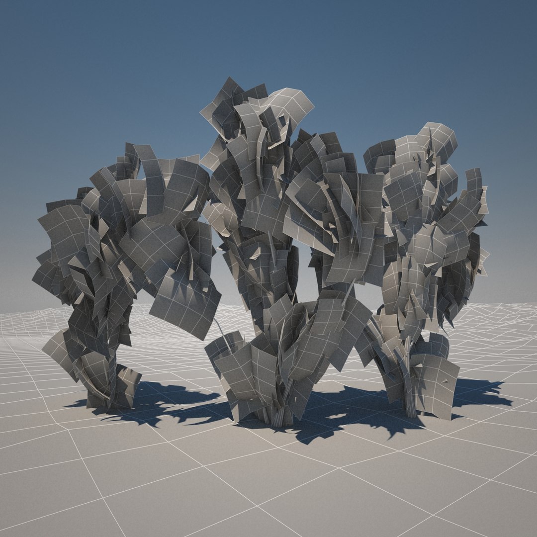 desert tree 3d max
