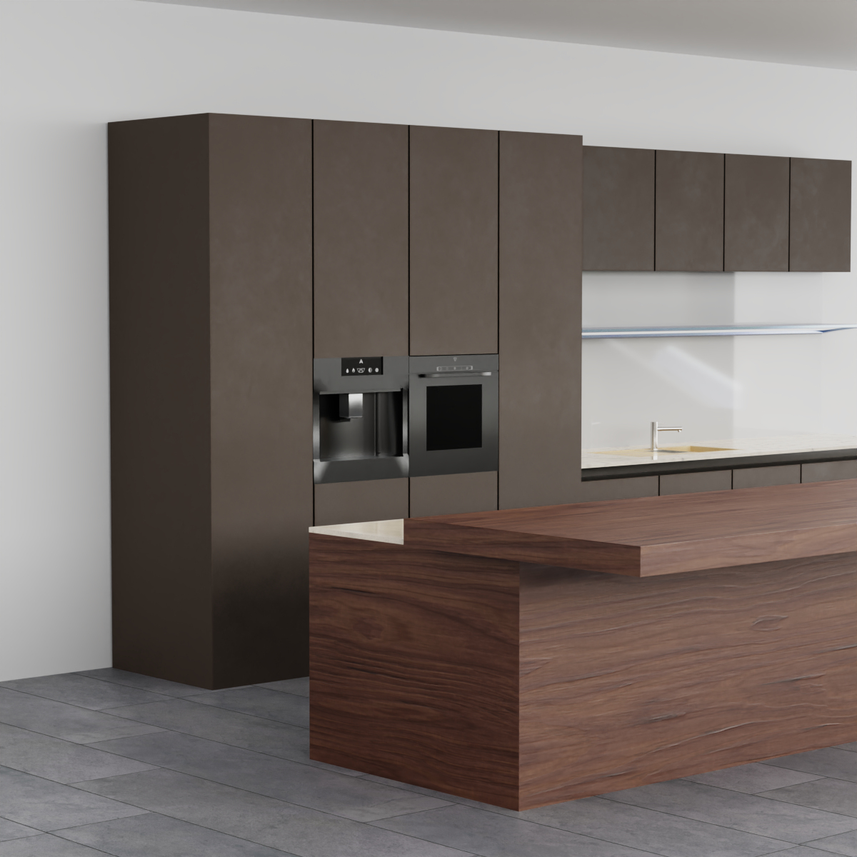 modelo 3d Conjunto de cocina moderna modelo 3d gratis - TurboSquid 2261206
