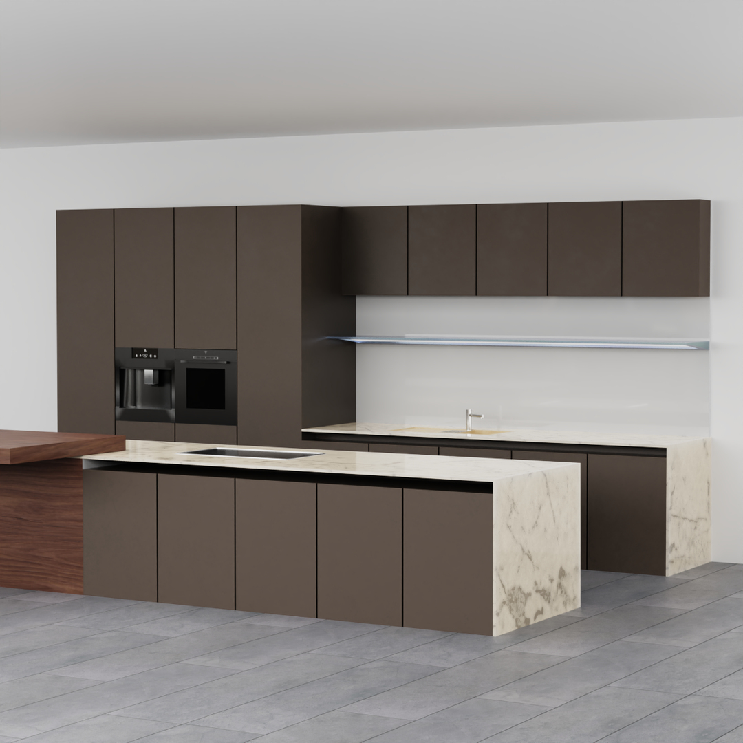 modelo 3d Conjunto de cocina moderna modelo 3d gratis - TurboSquid 2261206