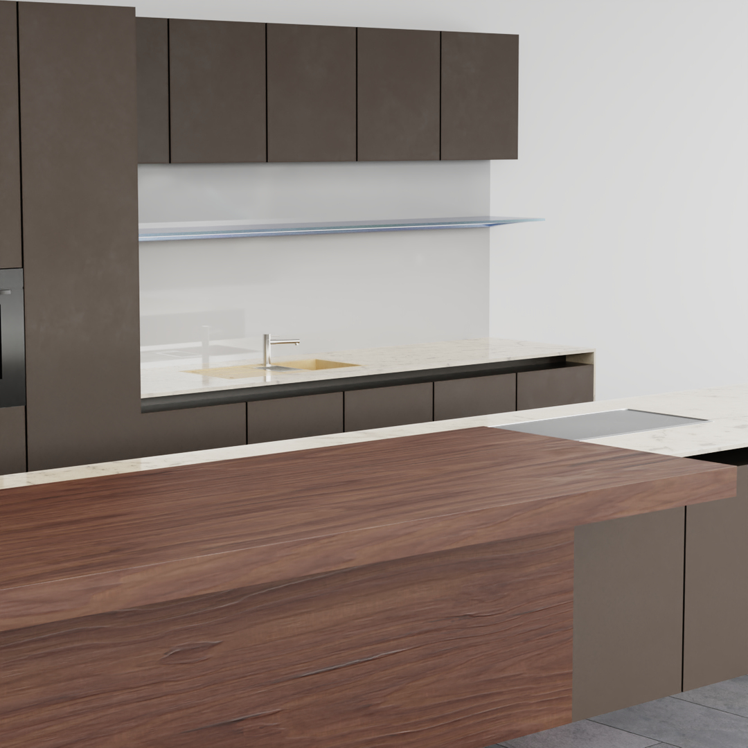 modelo 3d Conjunto de cocina moderna modelo 3d gratis - TurboSquid 2261206