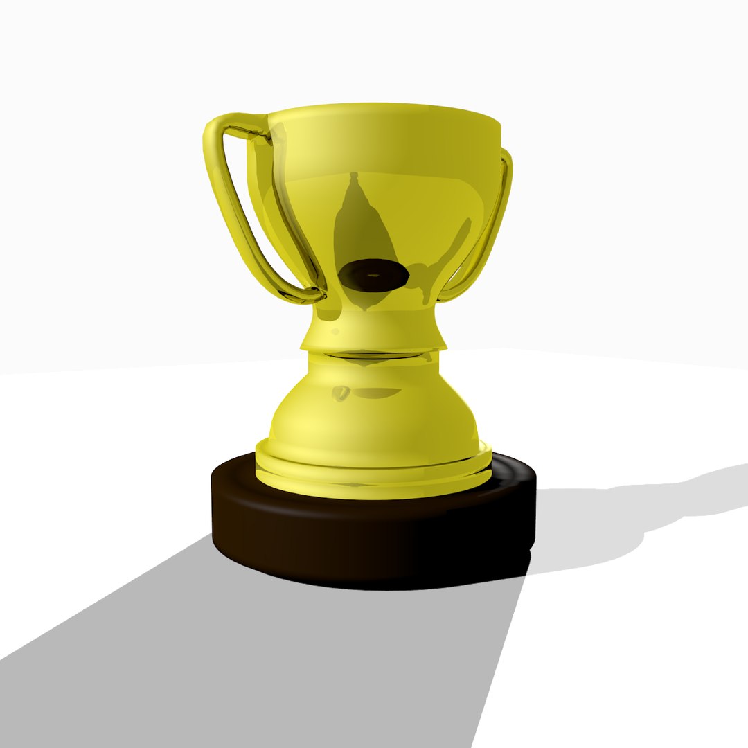 3d 1st Place Trophy Model