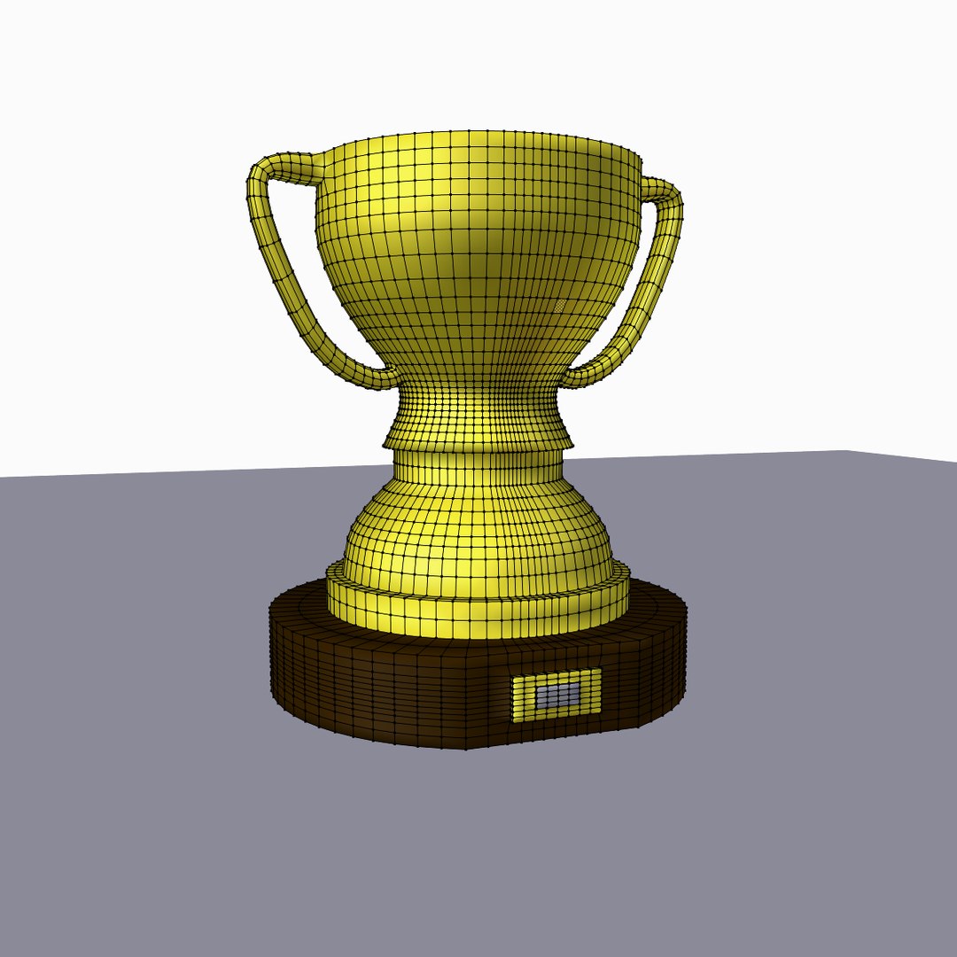 3d 1st Place Trophy Model