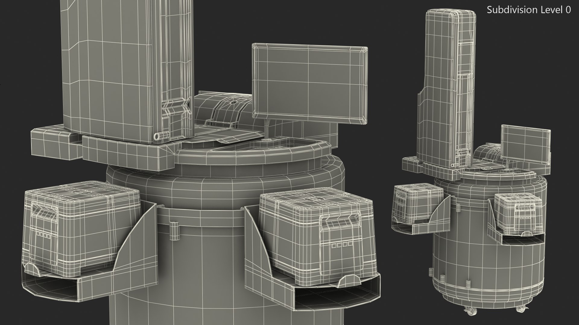 3D Model Automated Cryo Storage Rigged - TurboSquid 1774252
