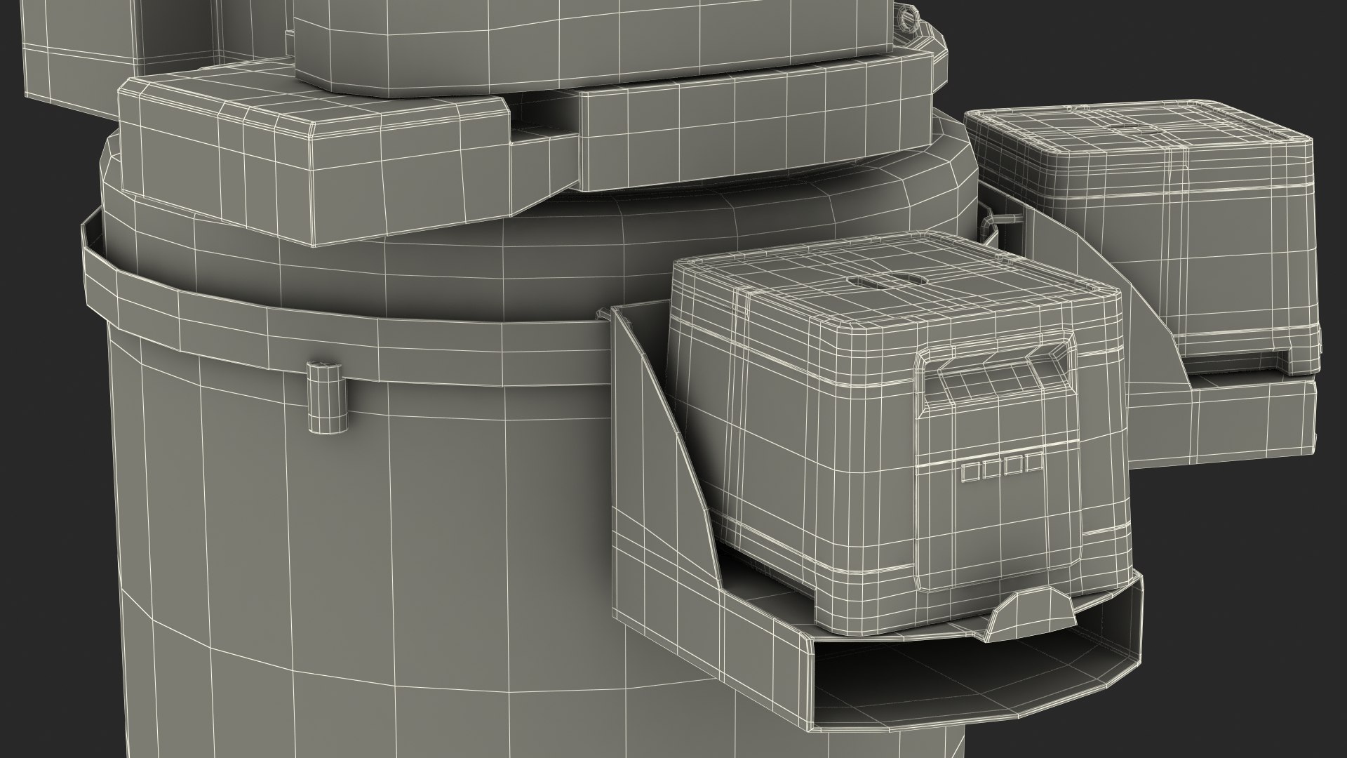 3D Model Automated Cryo Storage Rigged - TurboSquid 1774252