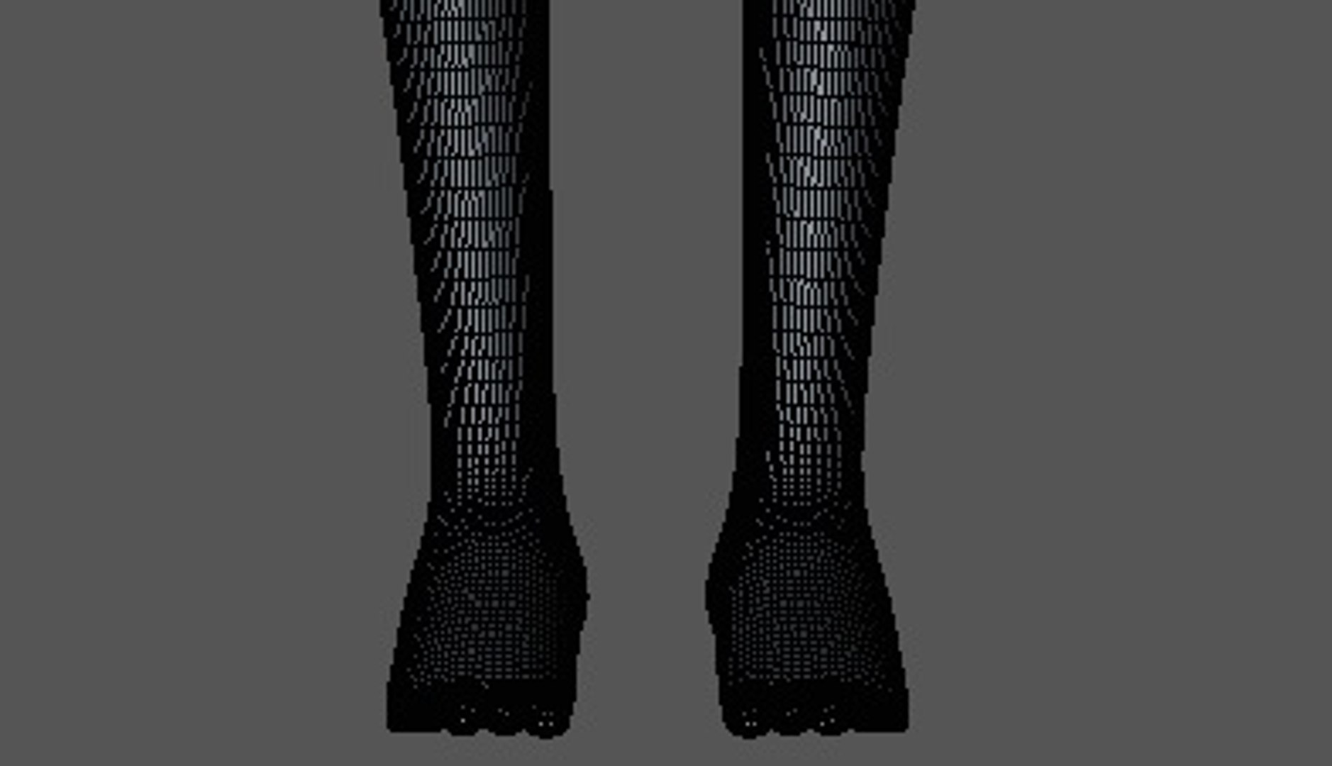 3D untextured woman model - TurboSquid 1461330