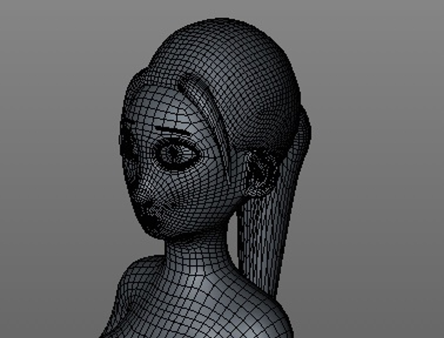 3D untextured woman model - TurboSquid 1461330