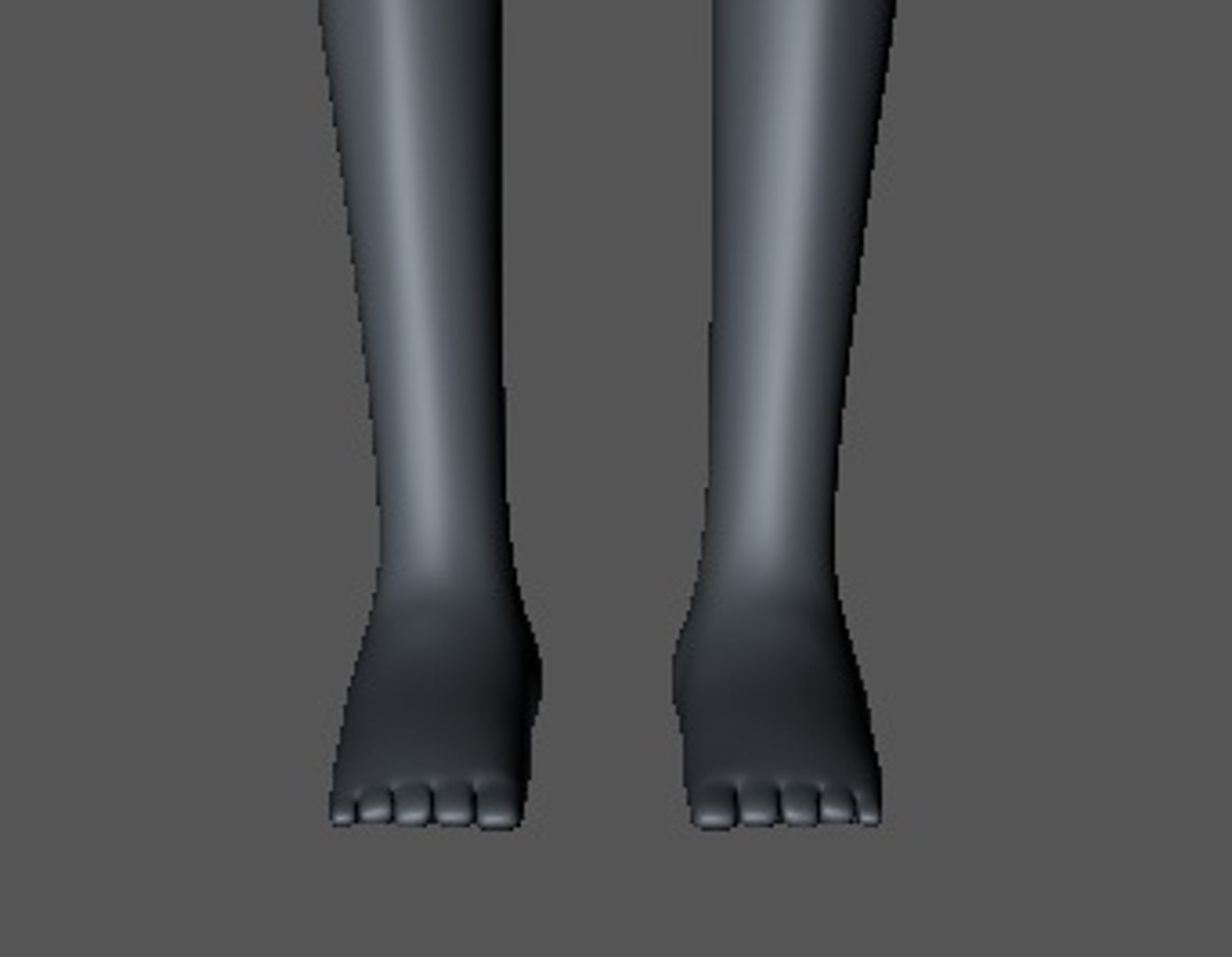 3D untextured woman model - TurboSquid 1461330