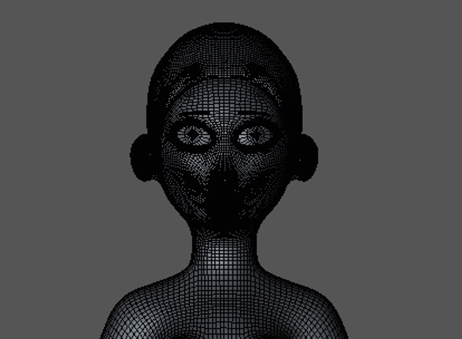 3D untextured woman model - TurboSquid 1461330