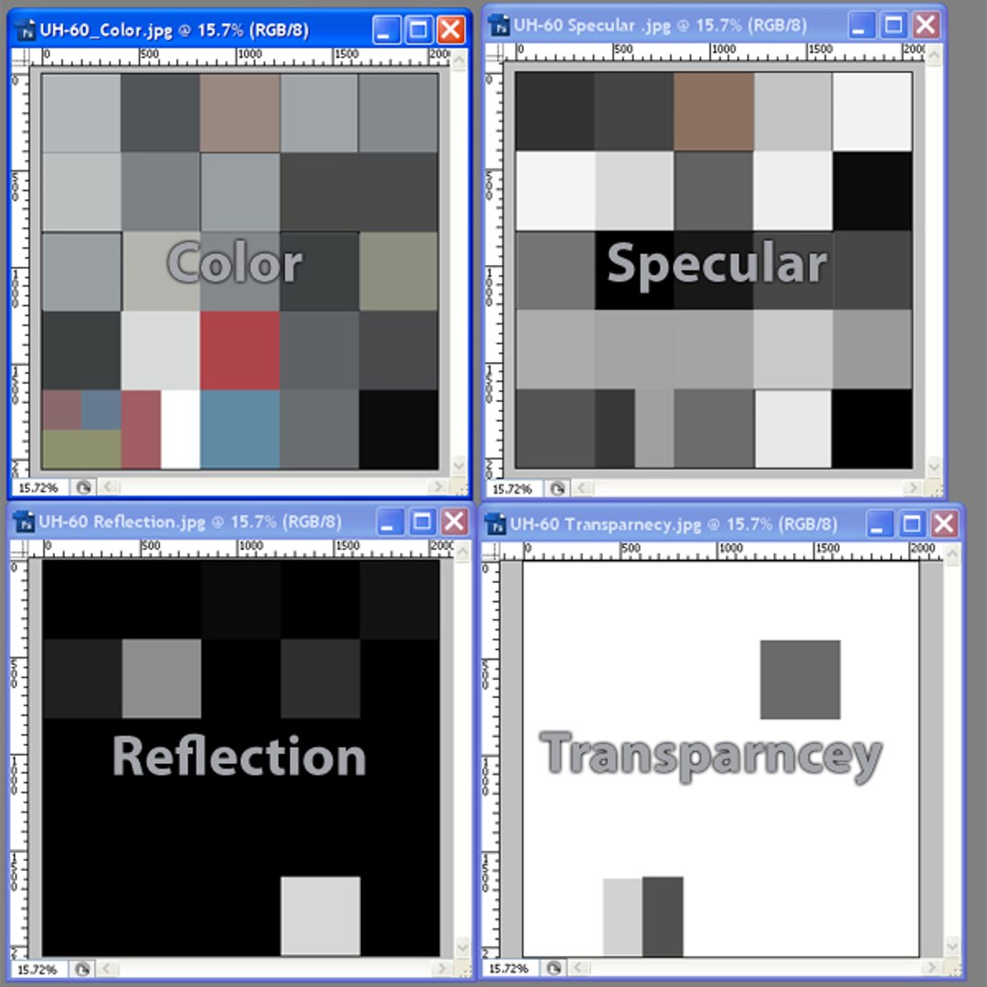 uh-60 blackhawk 3d model