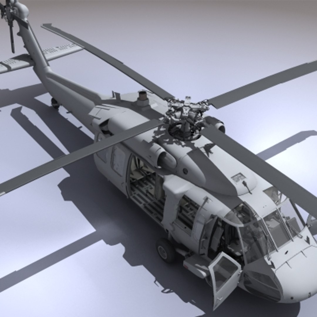 uh-60 blackhawk 3d model
