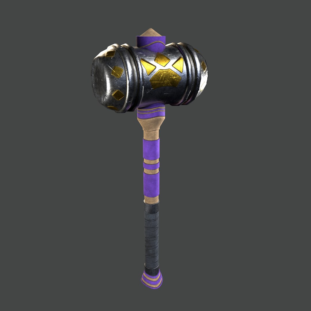 Commanding mallet model - TurboSquid 1448575