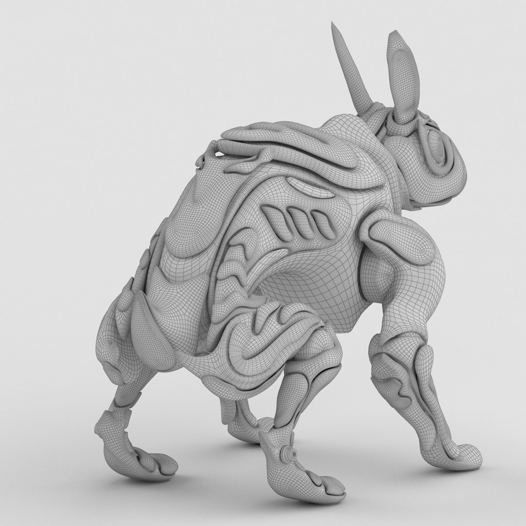 3D Hare Animal - TurboSquid 1222202