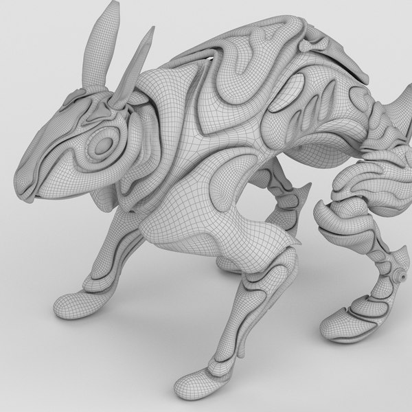 3D hare animal - TurboSquid 1222202