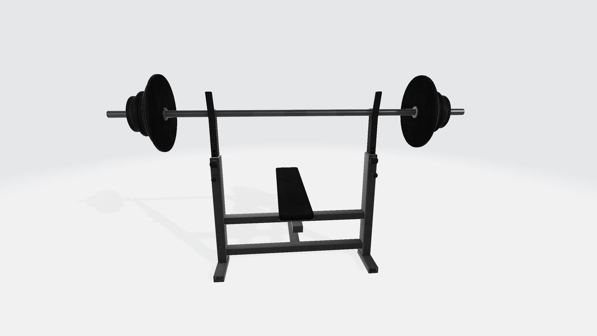Weight Bench 3D Model - TurboSquid 2343262