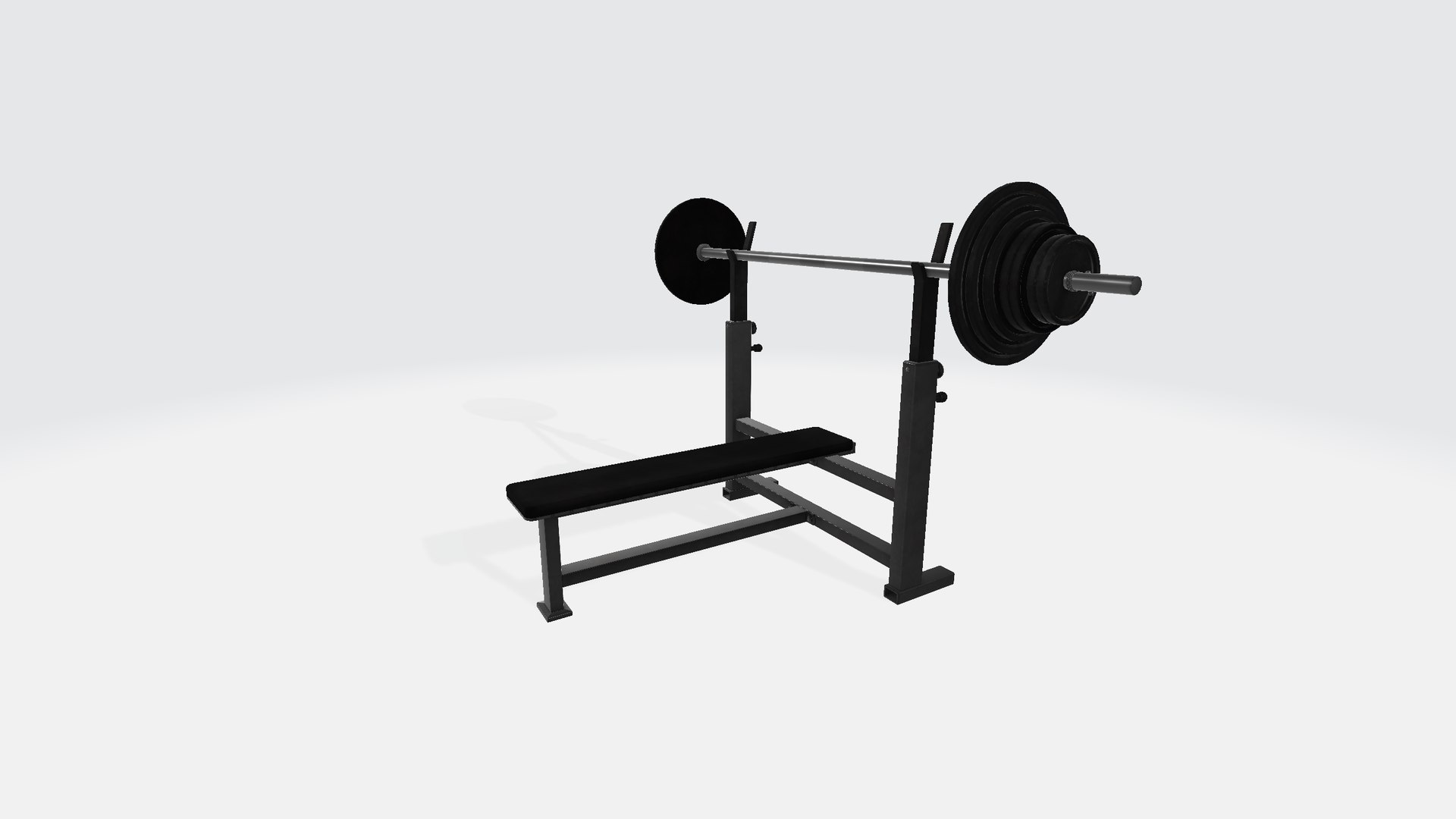 Weight Bench 3D Model - TurboSquid 2343262