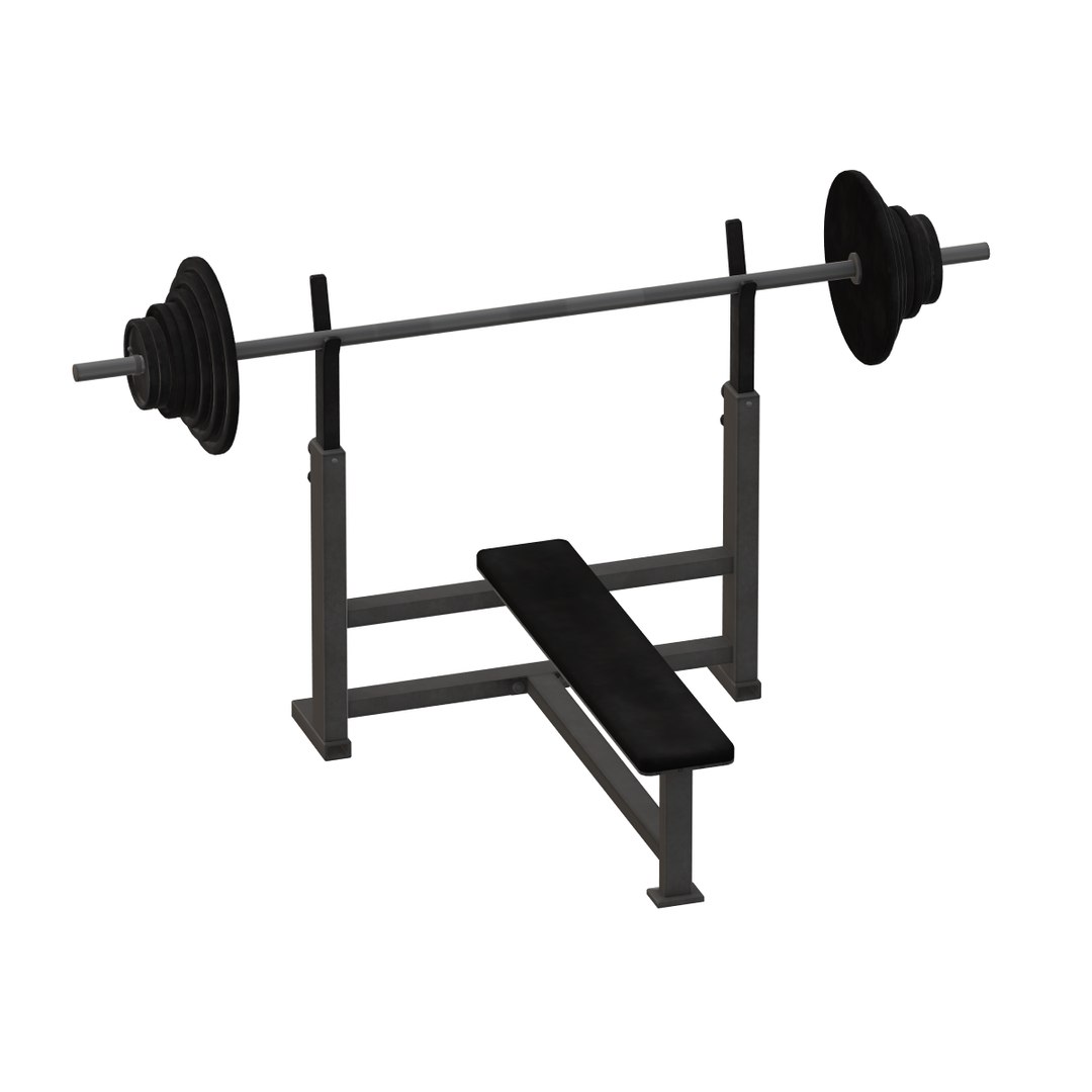 Weight Bench 3D Model - TurboSquid 2343262