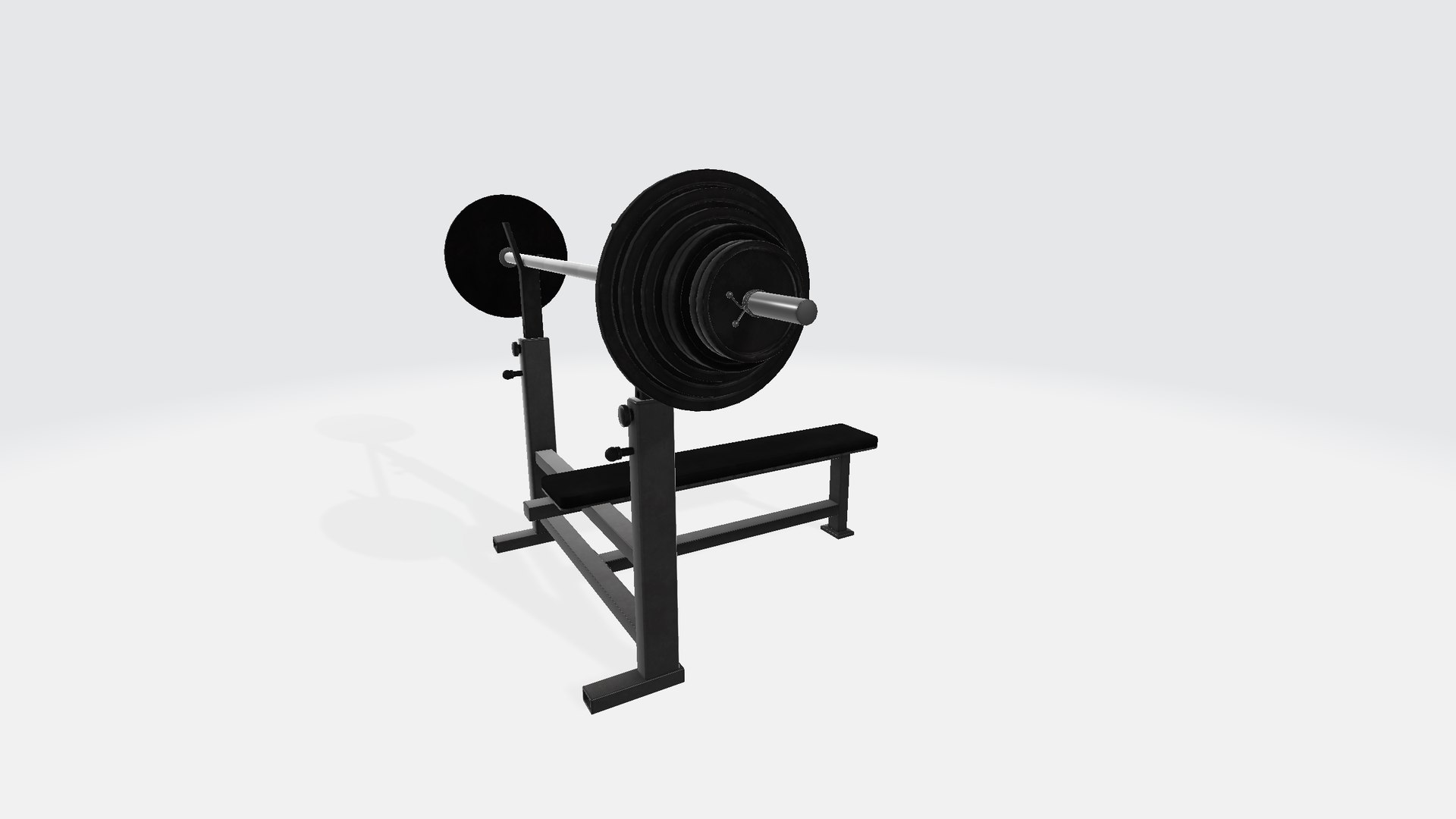 Weight Bench 3D Model - TurboSquid 2343262