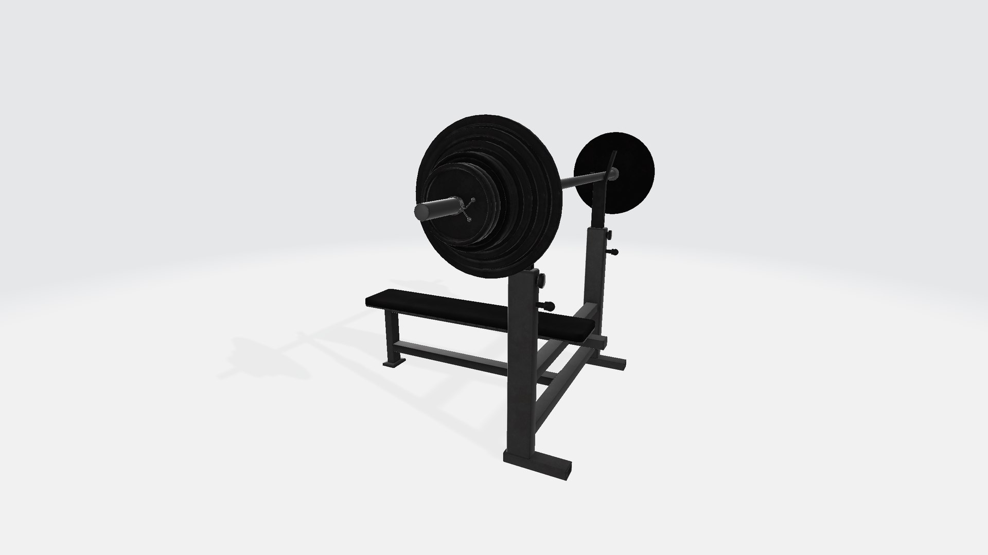 Weight Bench 3D Model - TurboSquid 2343262
