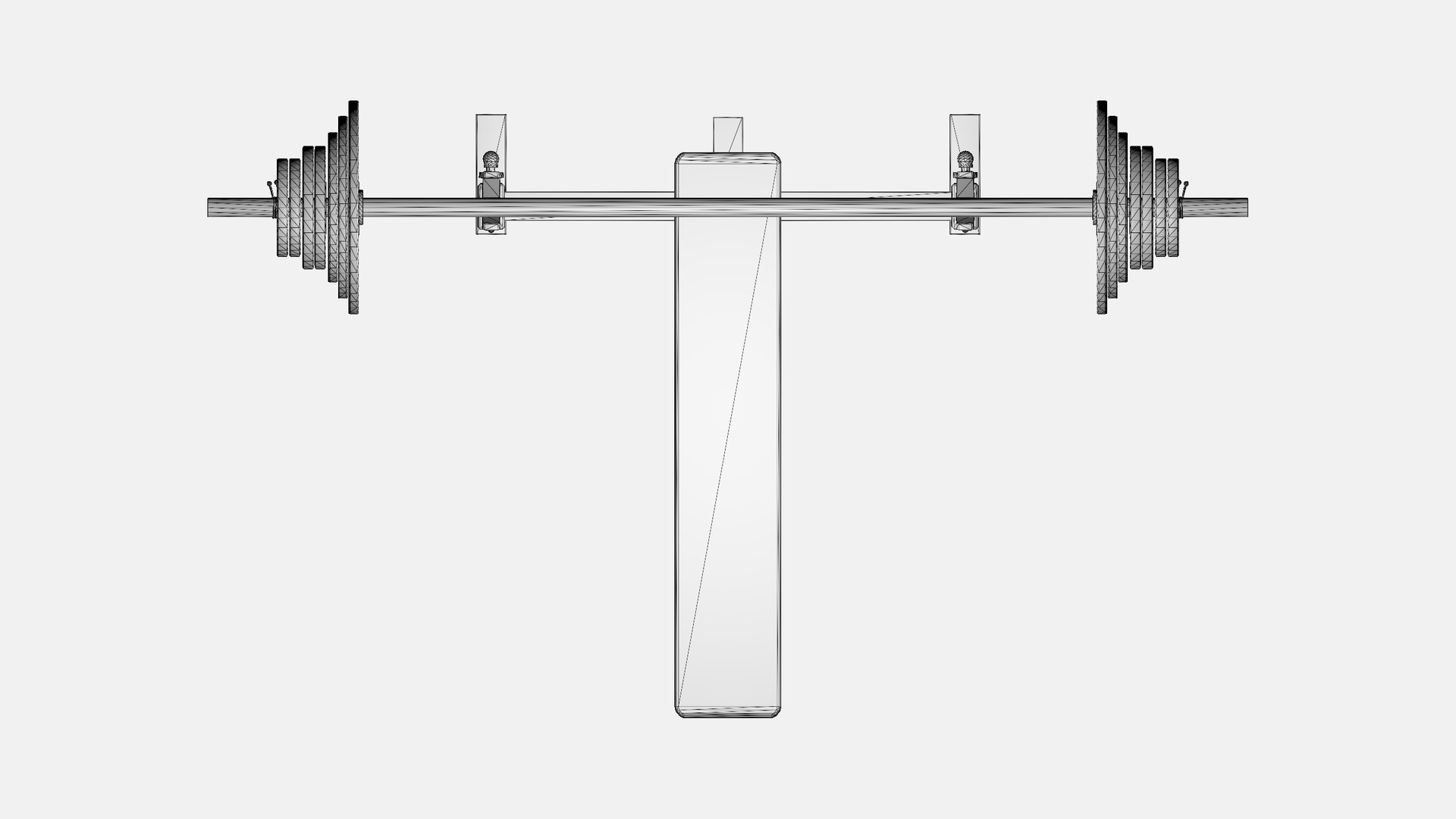 Weight Bench 3D Model - TurboSquid 2343262