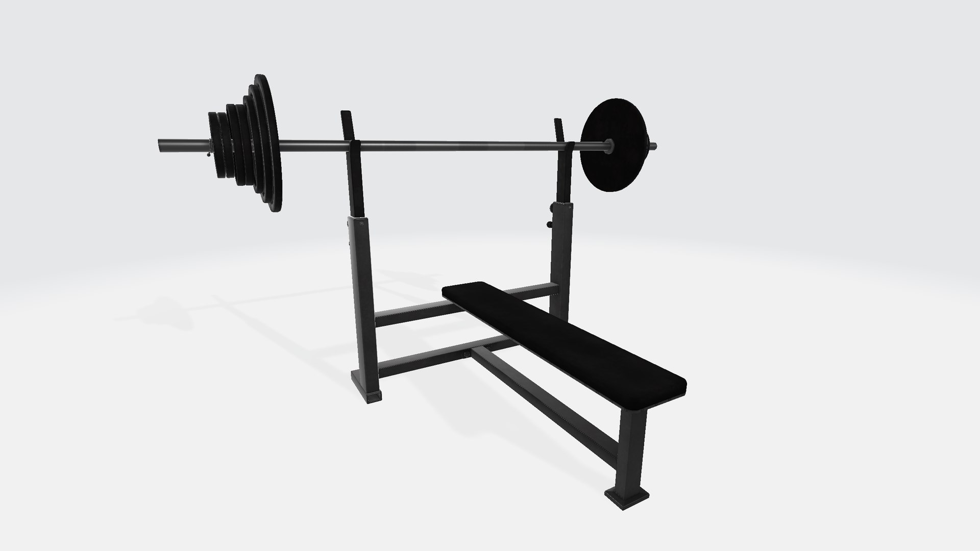 Weight Bench 3D Model - TurboSquid 2343262