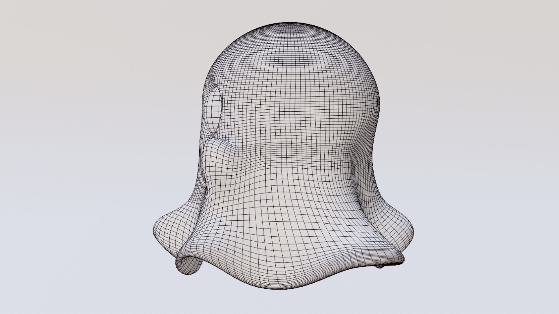 3D Ghost Chibi - TurboSquid 2126338
