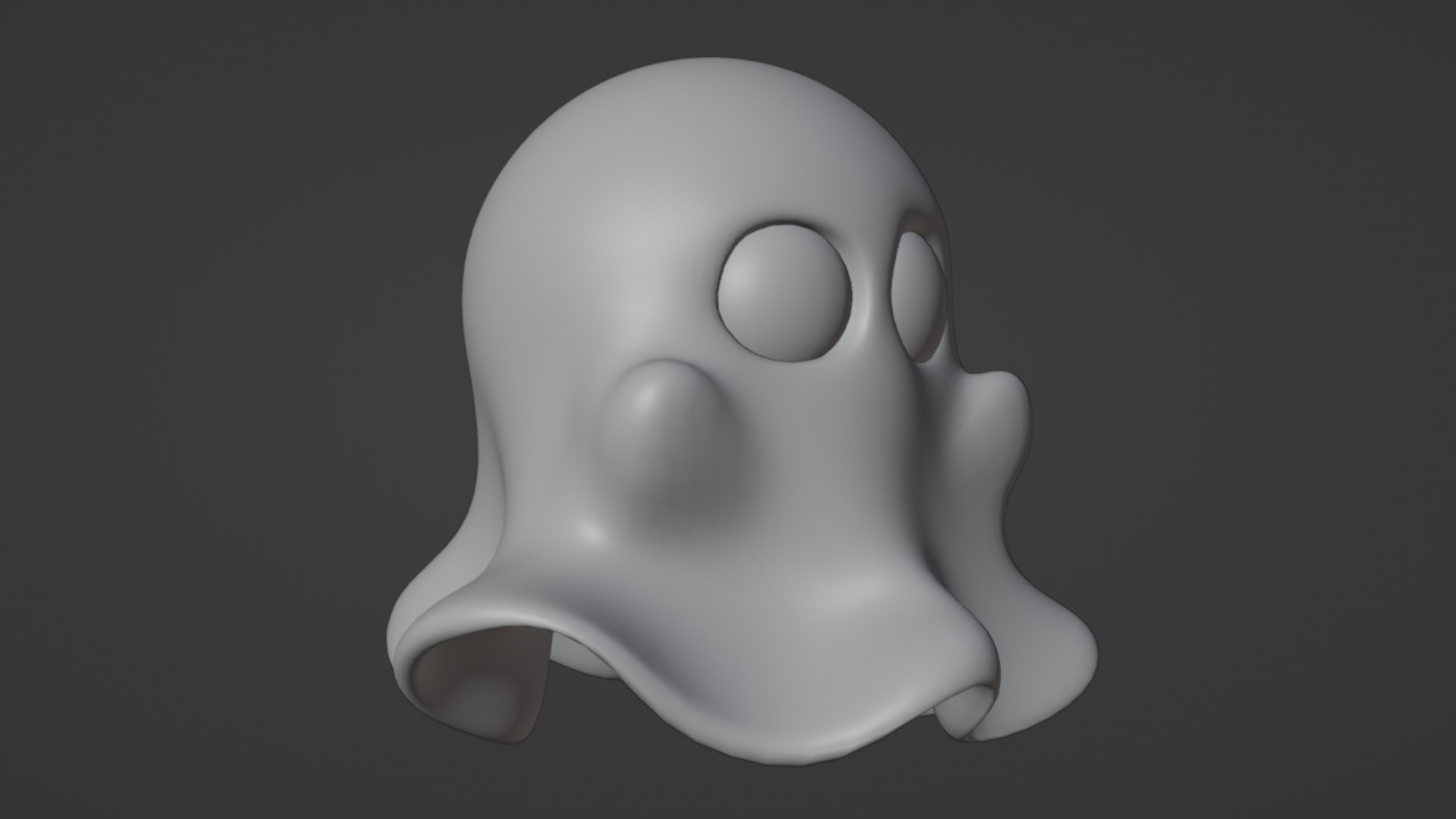 3D Ghost Chibi - TurboSquid 2126338