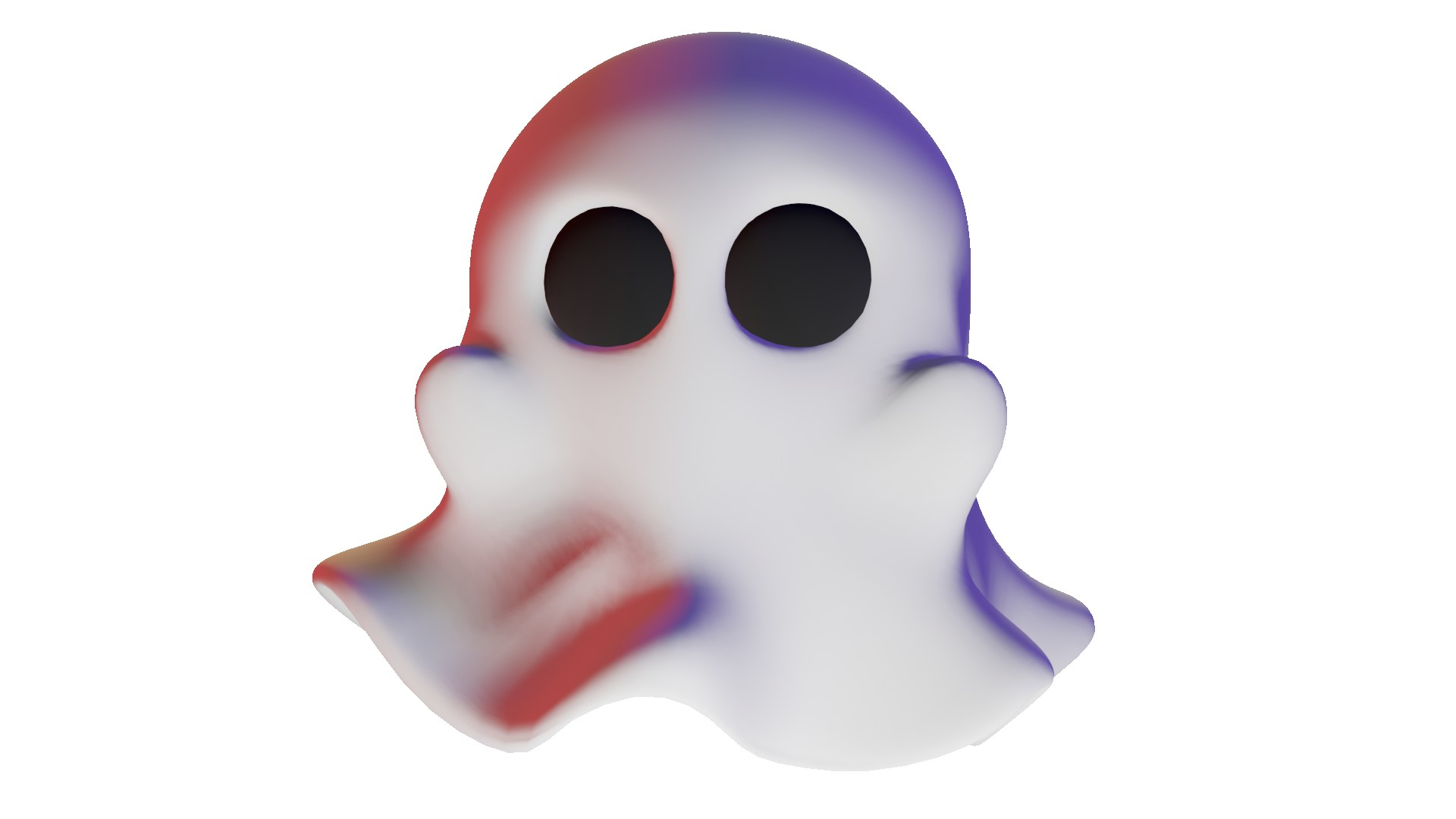 3D Ghost Chibi - TurboSquid 2126338